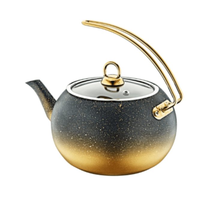 Teapot 1 Liter Black and Gold 8212 - Metro Menlyn | Homeware ...